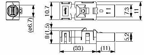 【DV0PM20024】 | 通信 (RS485,RS232) 用连接器套件 | 松下电器（中国）有限公司 控制机器 | Panasonic
